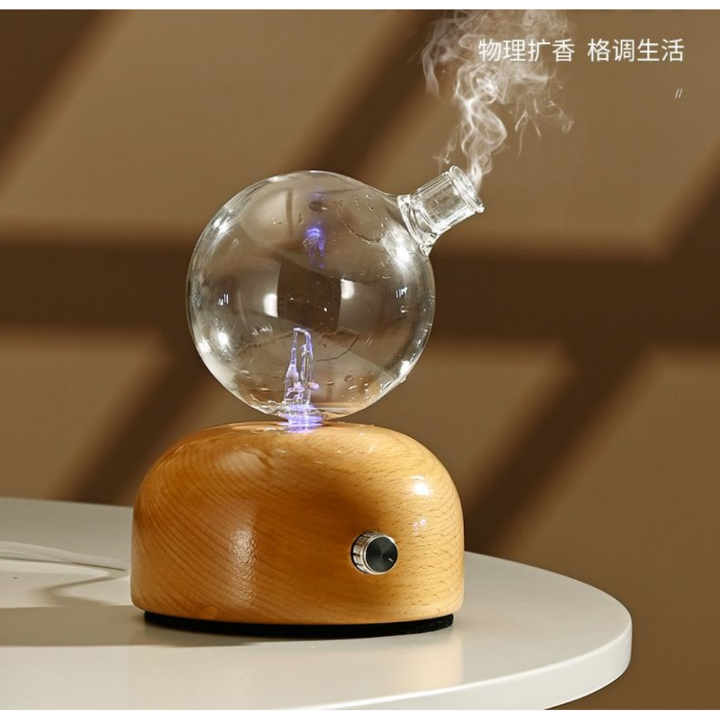 Household Solid Wood Essential Oil Diffuser Waterless Aromatherapy ...