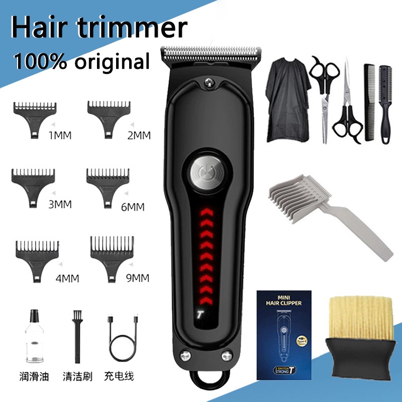 mesin gunting rambut original Professional Cordless Hair Clipper two ...