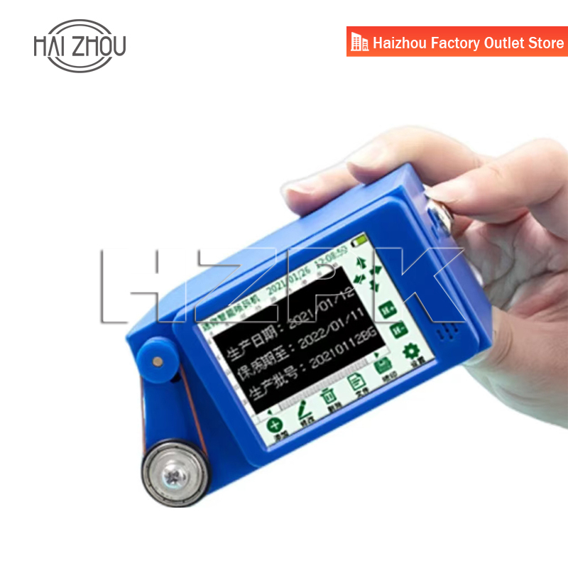 HAIZHOU Mini Hand-held Inkjet Printer Production Code Small Portable ...