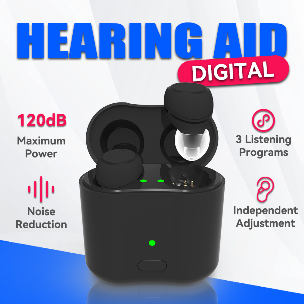 Hearing Aids Rechargeable,Bluetooth Hearing Aids for Seniors Authentic ...