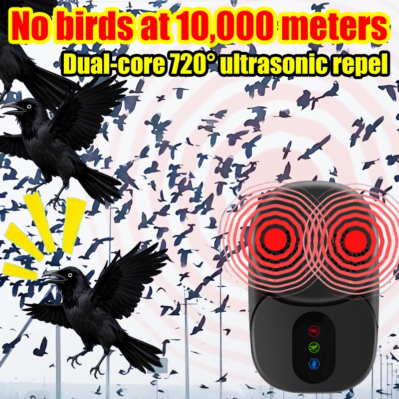 No birds within 10,000 meter Pigeon repellent Bird repellent outdoor ...