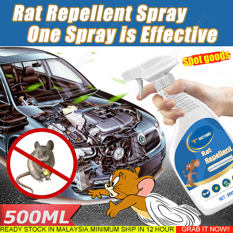 Effect lasts 180 days】Rat Repellent Spray Ubat Tikus Penghalau Tikus ...