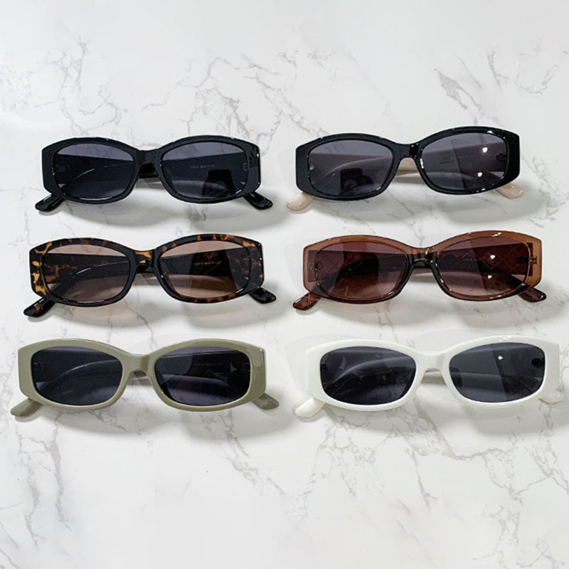 2025 New Square Frame Snake Head Sunglasses Color Personality Polygon ...