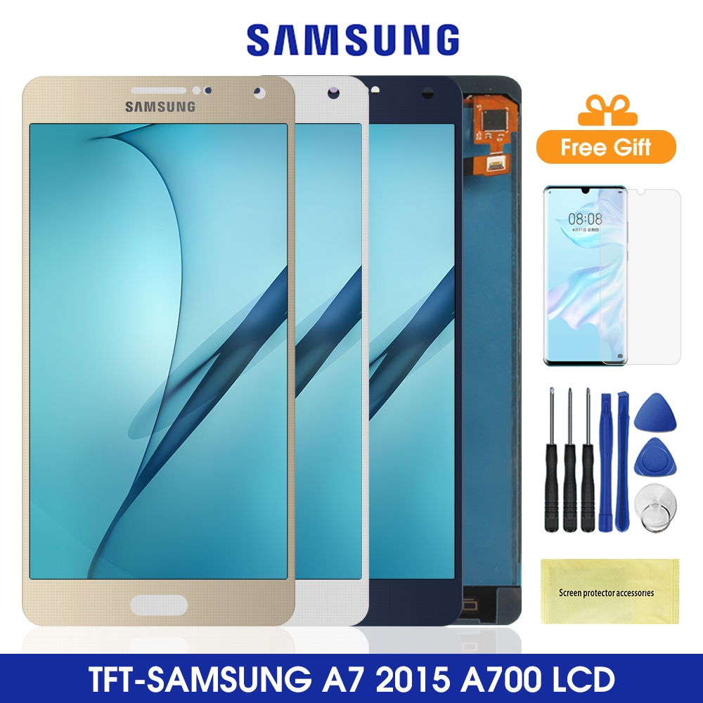 Original For Samsung Galaxy A7 2015 A700 LCD Display Touch Screen ...