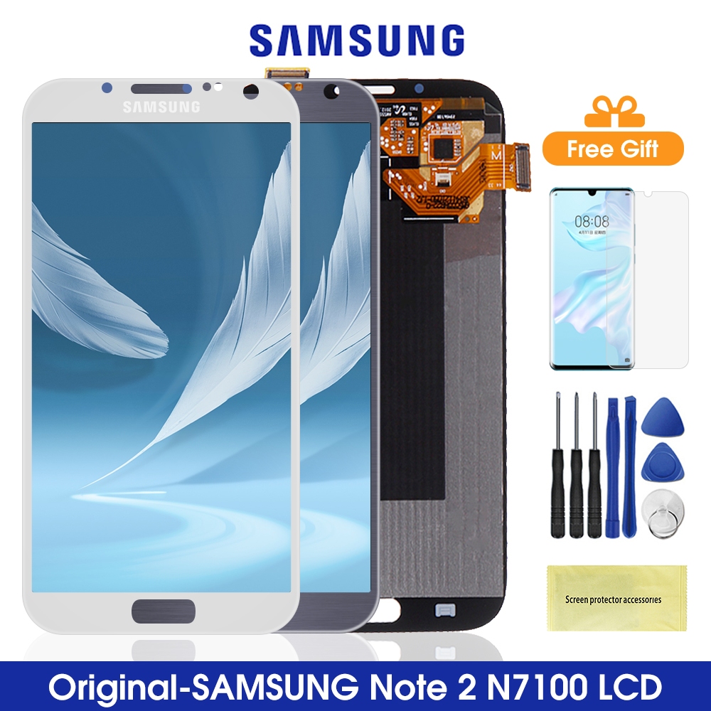 5.5'' Original For Samsung Galaxy Note 2 LCD Screen Display Samsung ...