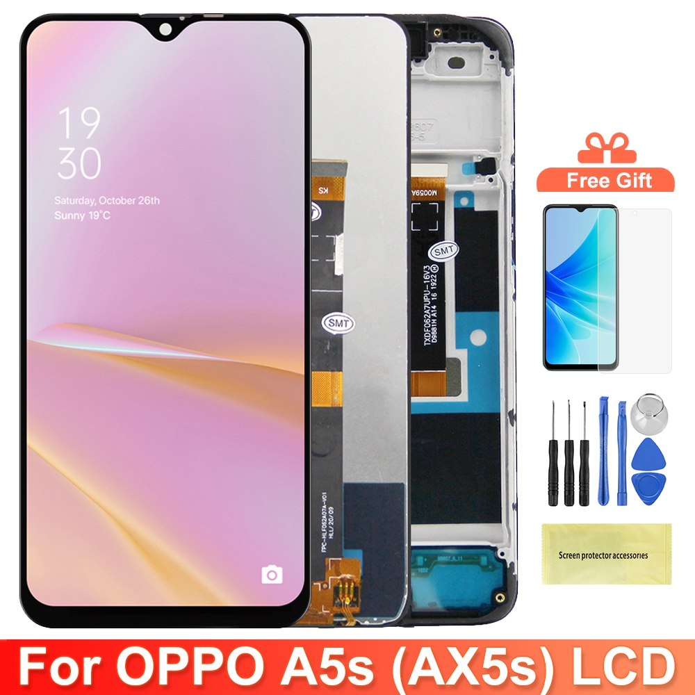 Original OPPO A5S LCD Display AX5S CPH1920 LCD Digitizer Touch Screen ...