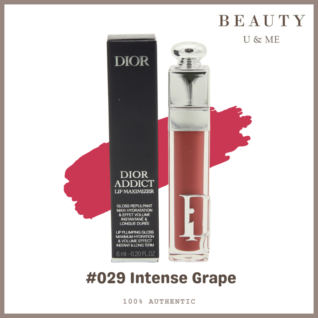 CHRISTIAN DIOR Addict Lip Maximizer 6ml (029 Intense Grape) | Shopee Malaysia