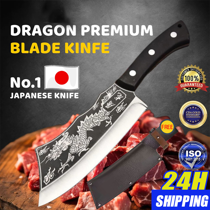 Japanese Knife Kitchen Knife Stainless Chef's Knife Nikuya Handmade ...