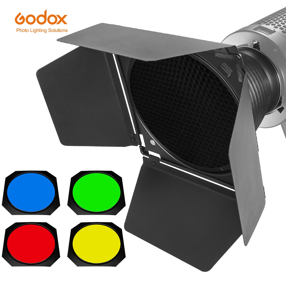 Godox Reflector BD-04 Honeycomb Grid With Color Filter Creative Light ...