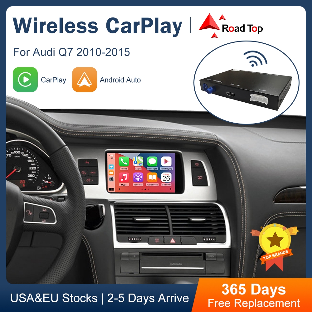 Apple Wireless Carplay for Audi Q7 2010-2015 with MMI 3 Screen Update ...