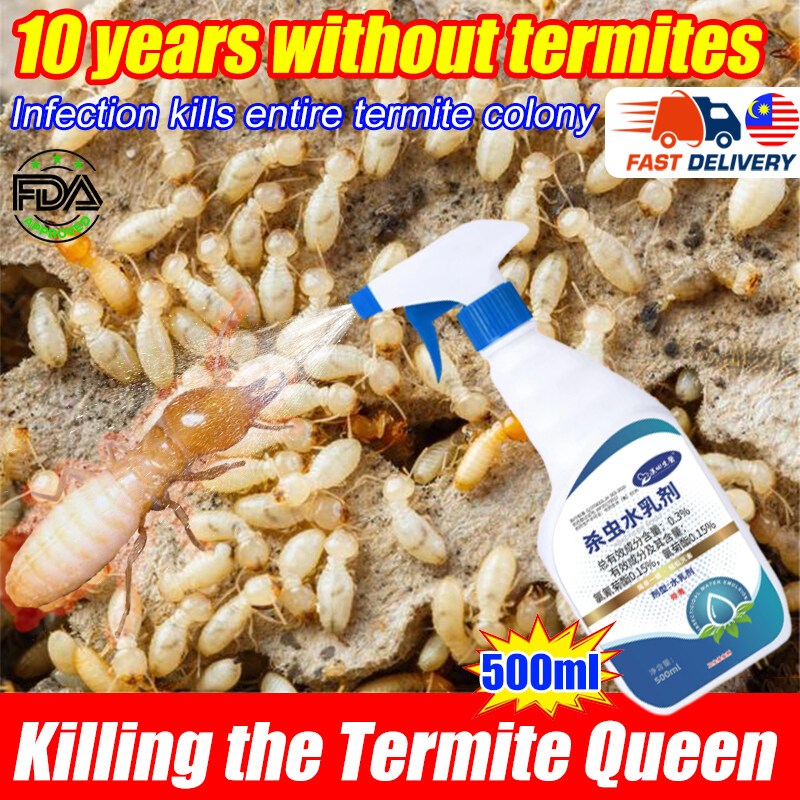 1 spray kills the entire termite nest Termite Killer Spray 500ml anai killer spray 50 times ...