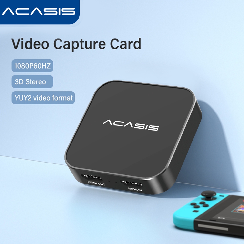 ACASIS binaural video capture card HDMI to USB3.0 4K60 input /1080P60HZ ...
