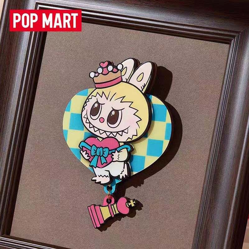 Pop Mart THE MONSTERS Chess Adventure LABUBU Refrigerator Sticker ...