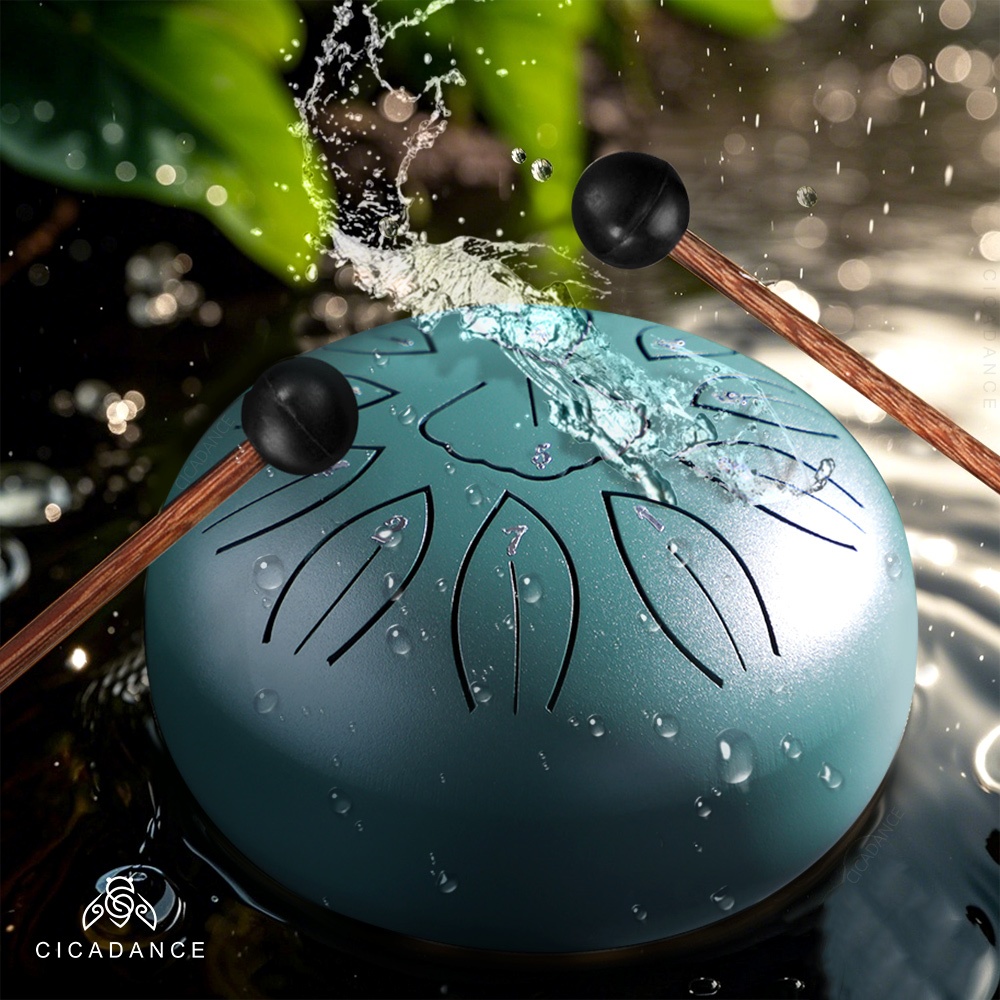 Selamat Ramadan! Hluru Steel Tongue Drum 6 Inch 11 Tones C Major ...