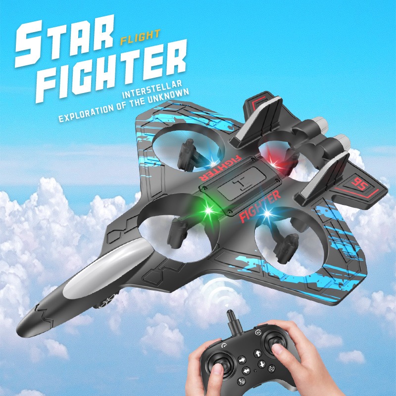 RC Aircraft Fighter Glider Helicopter 2.4G EPP Stunt Gravity Sensing ...