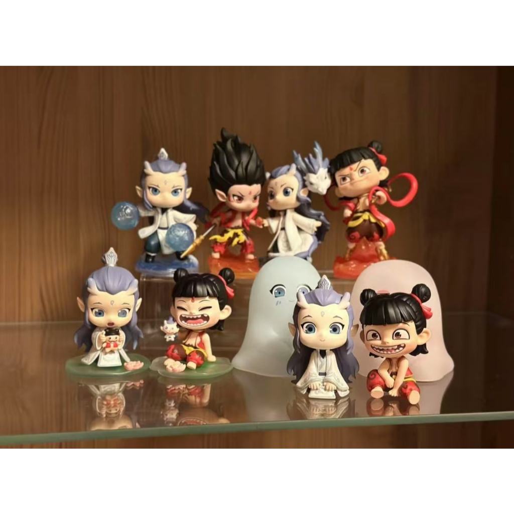 P POP MART POP MART Natural Bond Series Nezha Ao Bing Doll Ornaments ...