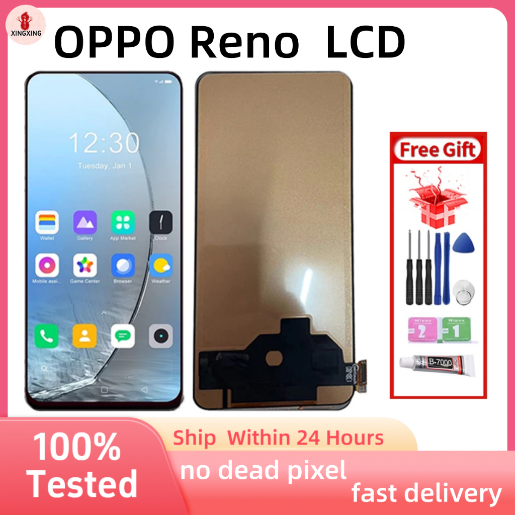 OPPO Reno PCAT00 PCAM00 CPH1917 LCD Display Touch Screen Digital ...