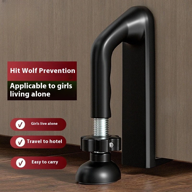 Adjustable Door Stopper Portable Hotel Door Stopper Safety Unique Anti ...