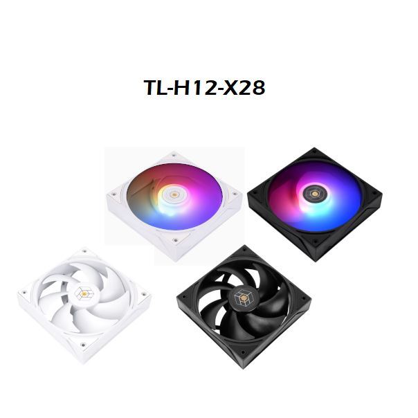Thermalright TL-H12-X28 120mm fan thickness 28mm PWM balanced fan for ...