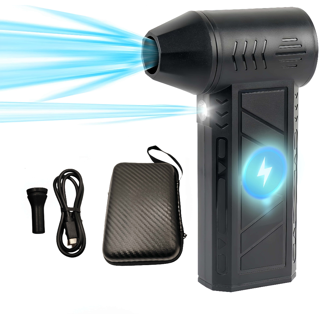 Mini Turbo Jet Fan - Wireless Rechargeable Air Blaster | Portable ...