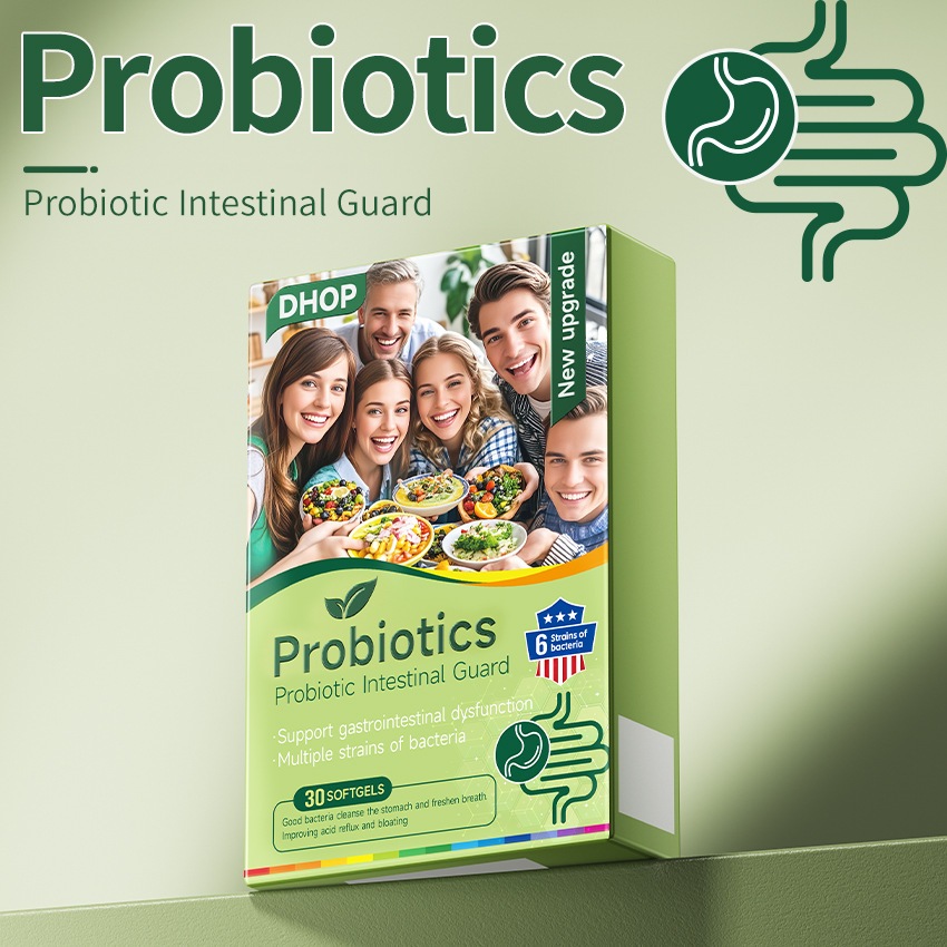 Probiotic Intestinal Guard Supplement - 240 Billion CFU, 6 Strains with ...
