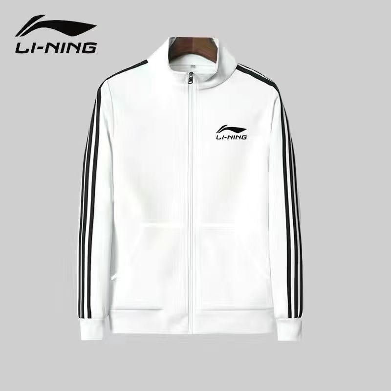 Li Ning badminton T-shirt 2025 New Three-bar jacket Hong Kong style ...