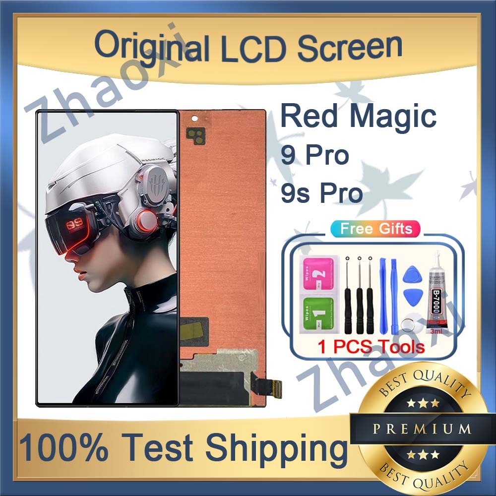 Original AMOLED Red Magic 9 Pro 9s Pro LCD Display Screen Replacement ...