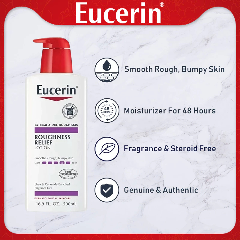 Eucerin Roughness Relief Whitening body lotion, Roughness Relief Cream ...