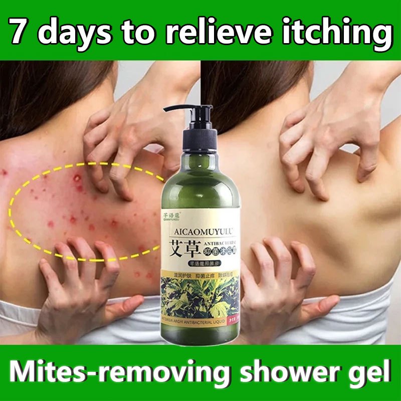 Acne body wash-Eczema body wash- 艾草沐浴露 500ml Solve Itching ...