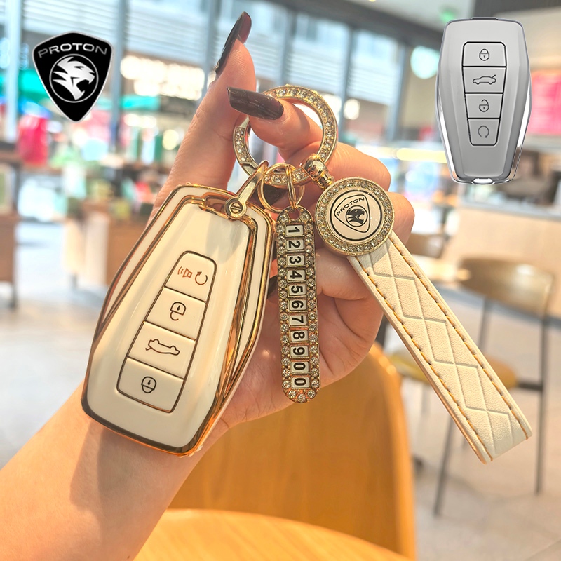 Proton Car Key Case Proton X50 Key Cover Proton Sarung Kunci For Proton ...