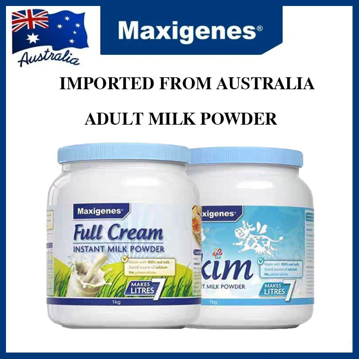 Australia Import Maxigenes Full Cream Instant Milk Powder Milk powder ...