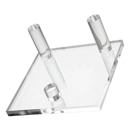 Acrylic Display Stands for Collectibles Clear Crystal Organizer Crystal ...