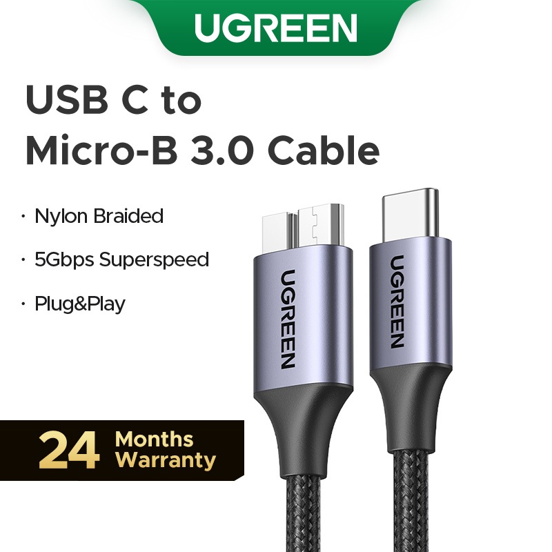 Ugreen Usb C To Micro B 30 Cable 5gbps 3a Fast Data Sync Cord For 5450