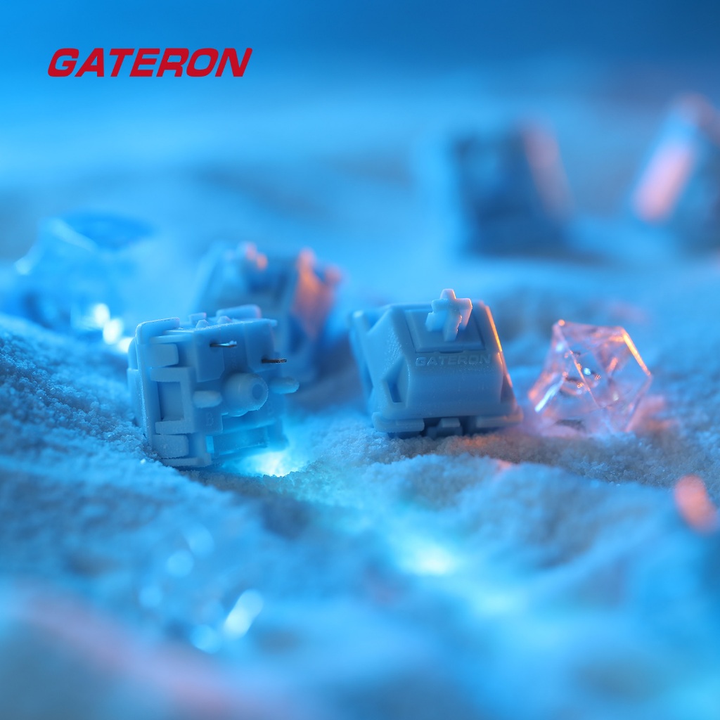 Gateron Sea Salt Smoothie Switch POM Mechanical Keyboard 5 Pins Pre ...
