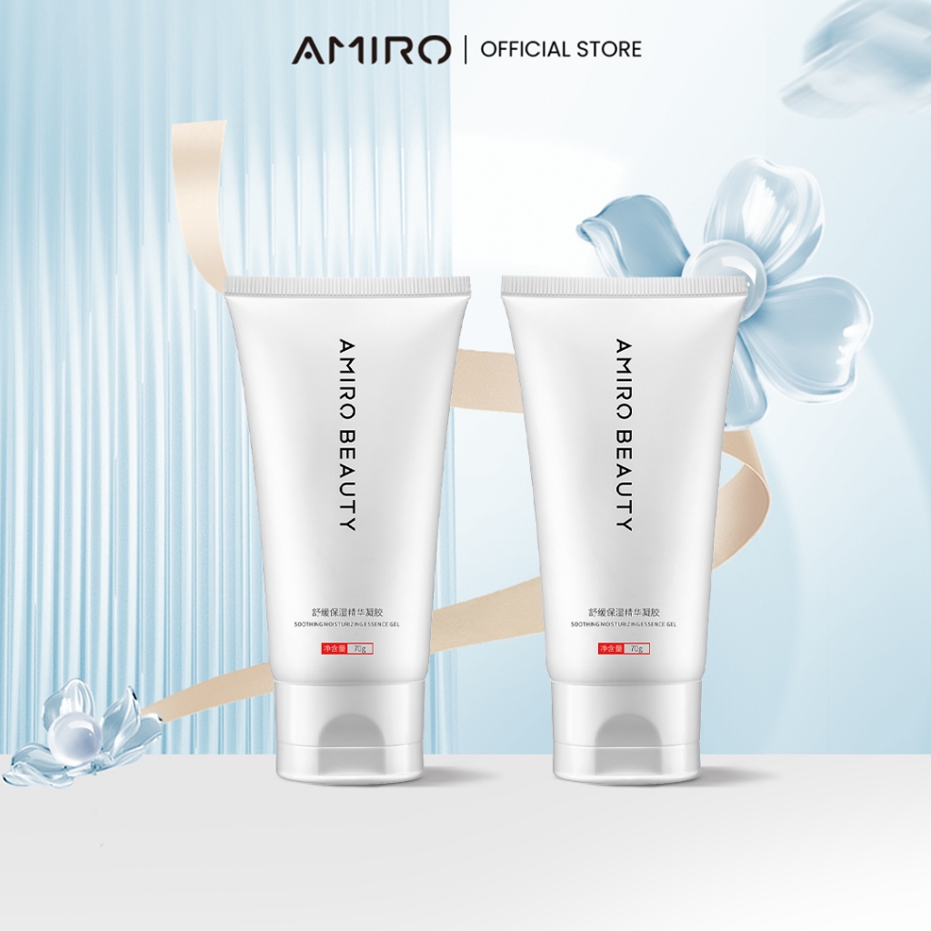 [2 PCS]AMIRO BEAUTY Soothing Moisturizing Essence Gel 70g x2(140g) | Shopee Malaysia