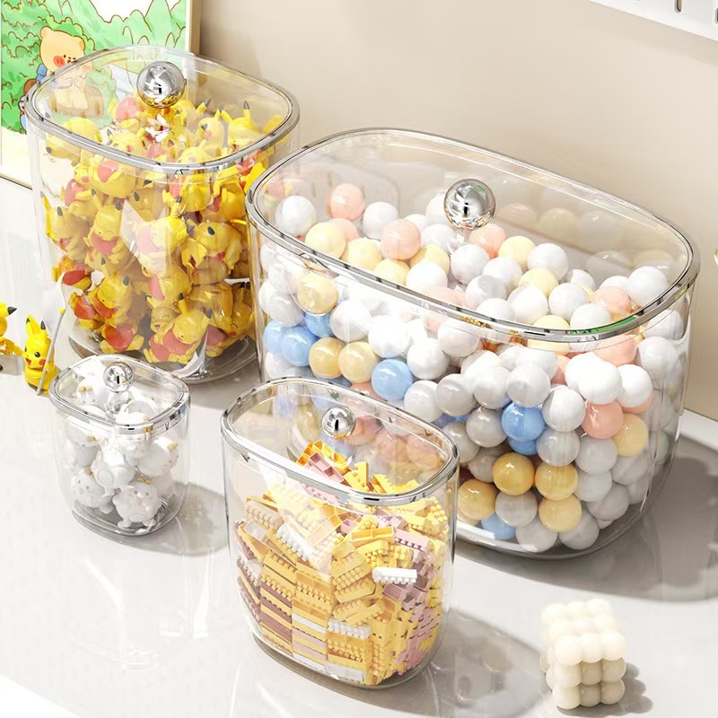 Cute Pellet Storage Tank Mini Pop Mart Hand-Made Display Box Small Toy ...