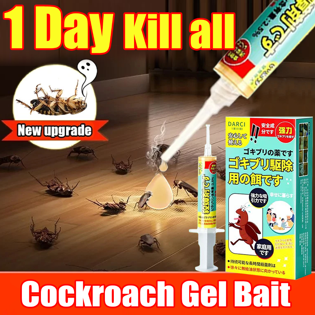 【100% kill rate】Eco Gel Cockroach Killer Pest Control Racun Lipas Ubat Lipas Rumah Cockroach ...