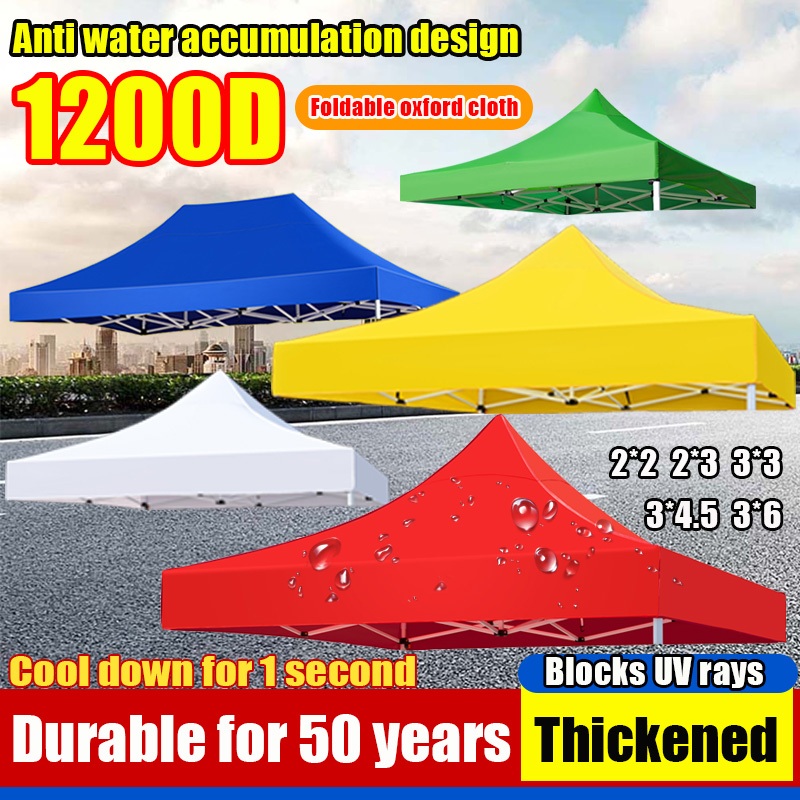 【Fast delivery】6X6 /10x10 /10x15 Canvas only market canopy / kanvas ...