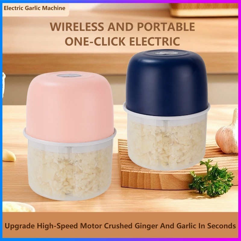 Mini Blender Garlic Chopper Electric Food Chopper Portable Blender Food ...