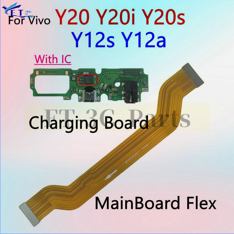 For ViVO Y20 Y20S Y20i Y12A Y12S Charging Board USB Charging Port ...