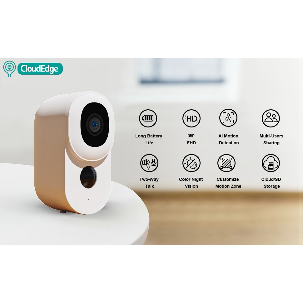 WIFI Battery camera Newest Battery CCTV HD 1080P Long life recharged ...