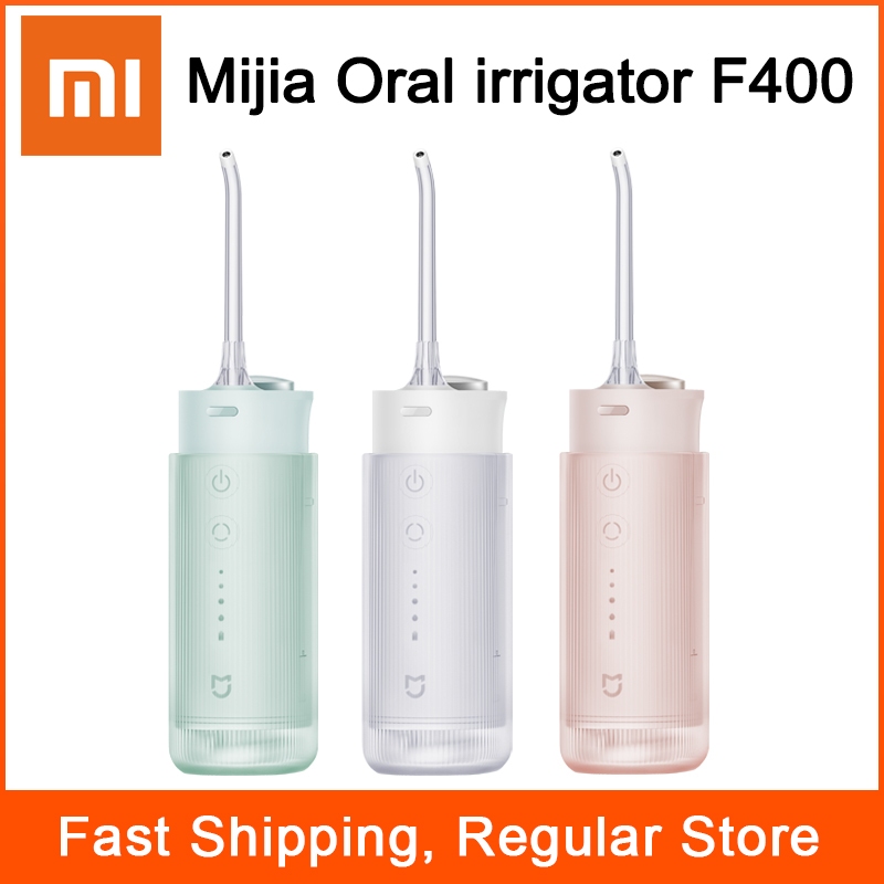 Xiaomi Mijia Portable Oral Irrigator F400 Teeth Flosser IPX7 200ml ...