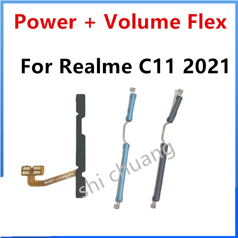 Power button For Realme C11 2021 ON OFF Volume button flex | Shopee Malaysia