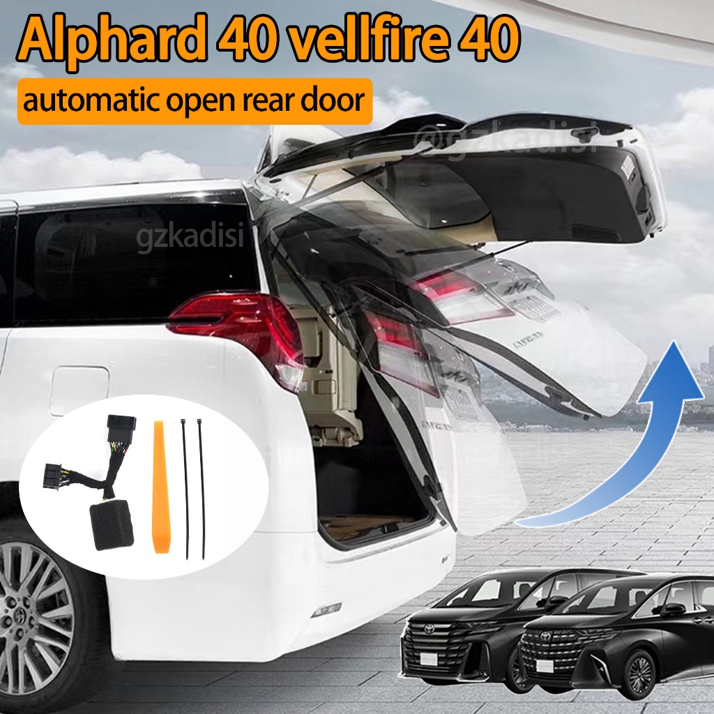 Plug and Play Alphard 40 Vellfire 40 (2023.6-2027) touch automatic open ...