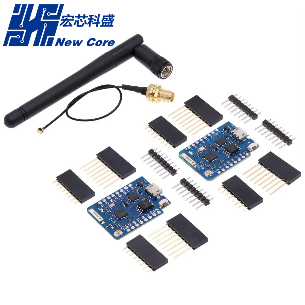 WEMOS D1 Mini Pro 4M 16M Bytes External Antenna Connector NodeMCU Based ...