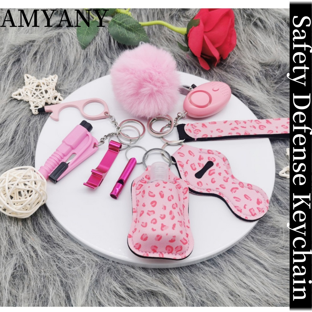 Self Defense Keychain 130dB Security Protect Alert Scream Loud ...