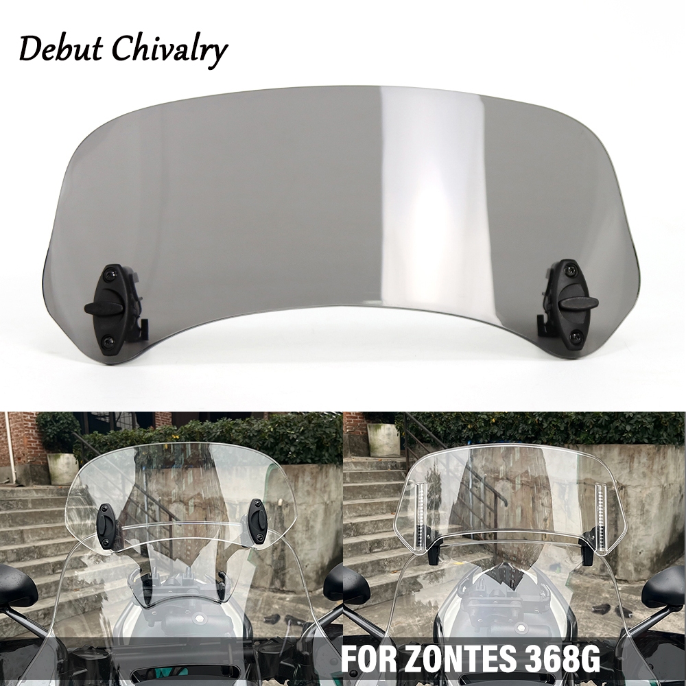 Motorcycle windshield For ZONTES 368G G368 368G windshield height ...