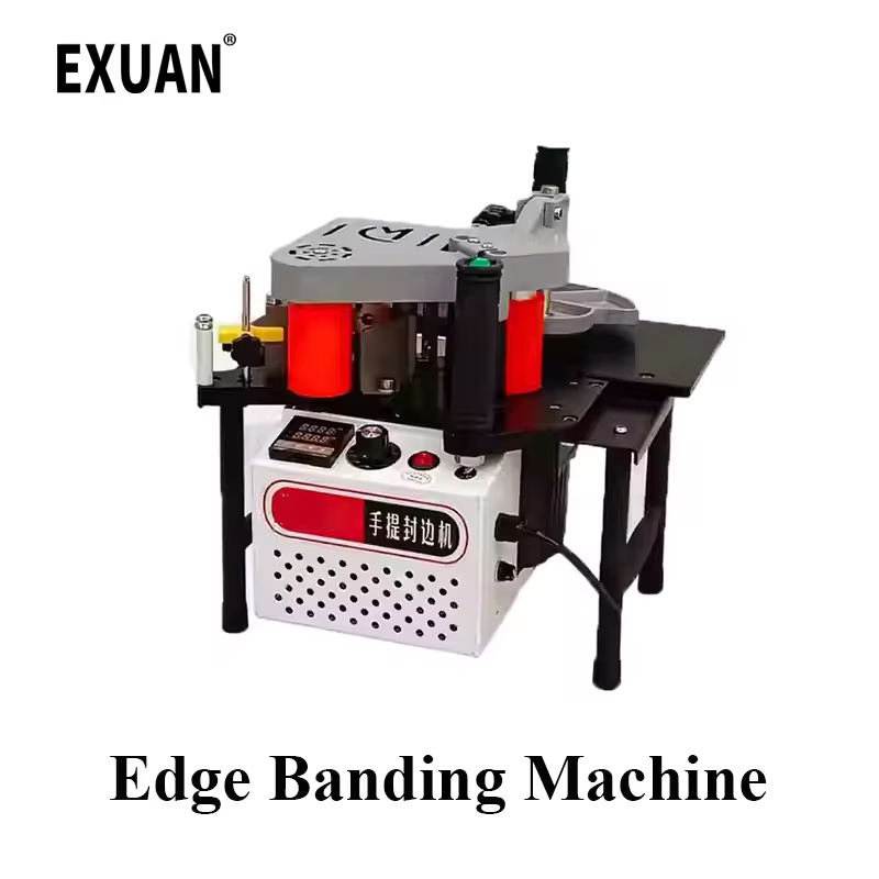 220V Manual Edge Banding Machine Double Side Gluing Portable Edge ...