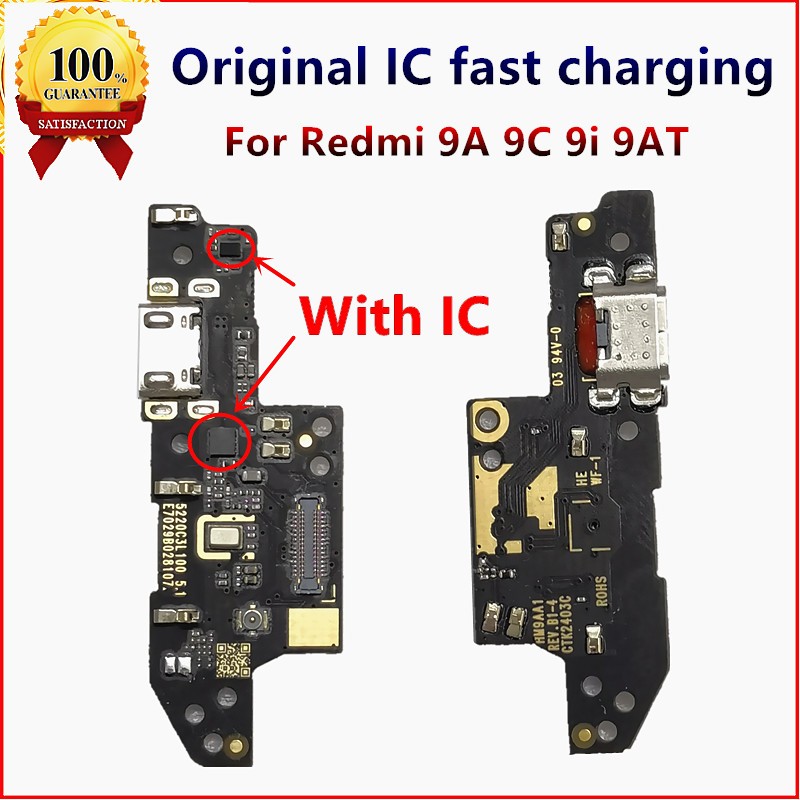 For Xiaomi Redmi 9A 9C 10A USB Charging Port Dock Charger Connector ...
