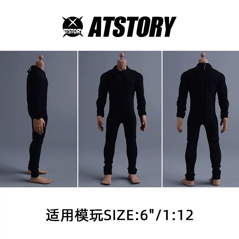 [Trendy Toy Story] 1/12 Soldier Bodysuit Bruce Lee Yellow Bodysuit Kung ...